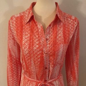 Queen Collection | Dresses | Queen Collection Tie Waist Shirt Dress ...